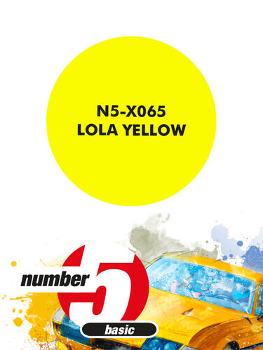 Number Five N5-X065 Lola Yellow