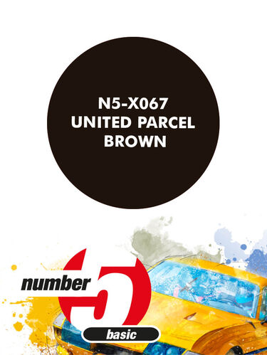 Number Five N5-X067 United Parcel Service Brown