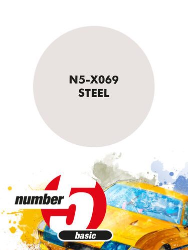 Number Five N5-X069 Steel Metallic