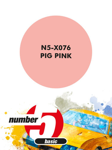 Number Five N5-X076 Pig Pink