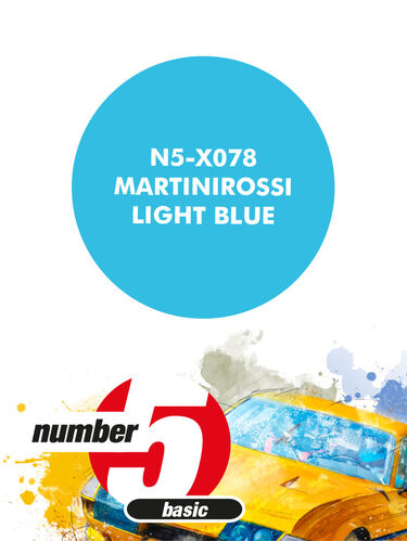 Number Five N5-X078 MartiniRossi Light Blue