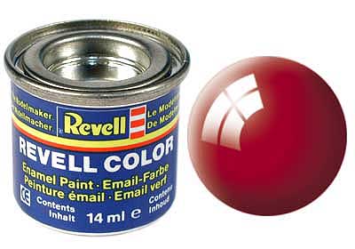 Revell 32131 31 Fiery Red, Gloss RAL 3000
