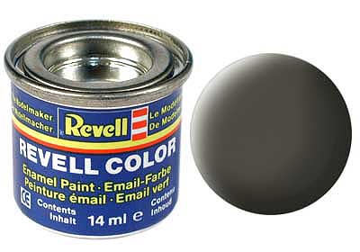 Revell 32167 67 Greenish Grey, Mat RAL 7009