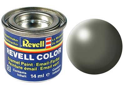 Revell 32362 362 Greyish Green, Silk RAL 6013