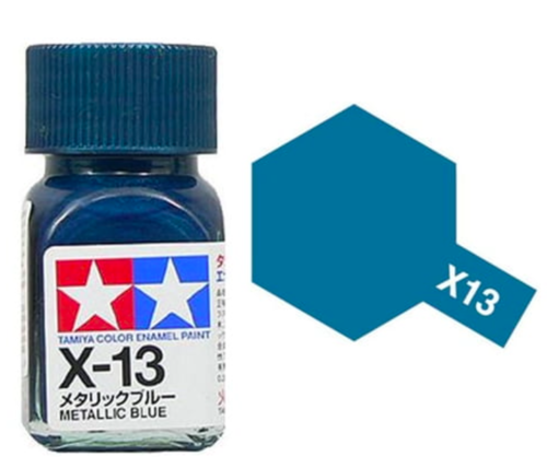 Tamiya 80013 Enamel X-13 Metallic Blue Gloss