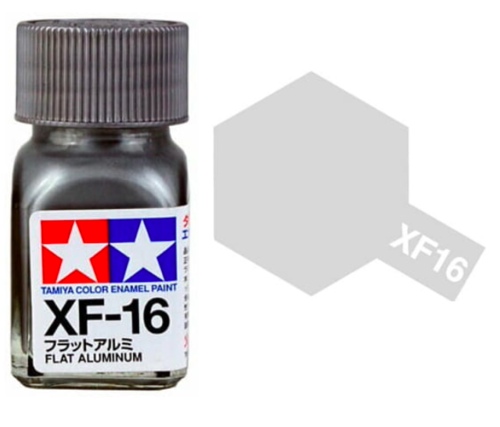 Tamiya 80316 Enamel XF-16 Flat Aluminum Matt