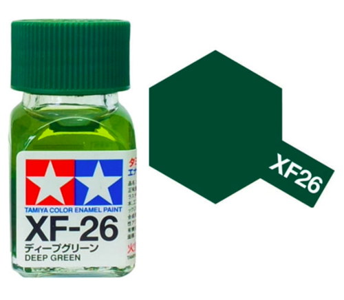 Tamiya 80326 Enamel XF-26 Deep Green Matt