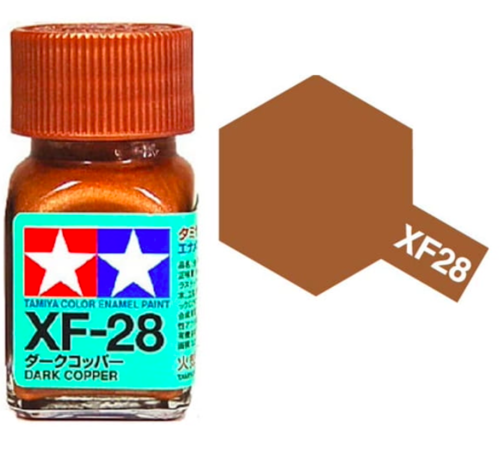 Tamiya 80328 Enamel XF-28 Dark Copper Matt
