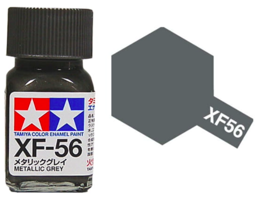 Tamiya 80356 Enamel XF-56 Metallic Grey Matt