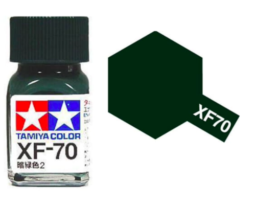 Tamiya 80370 Enamel XF-70 Dark Green 2 (IJN) Matt
