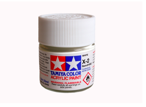 Tamiya 81002 Acryl 23ml X-2 White Gloss