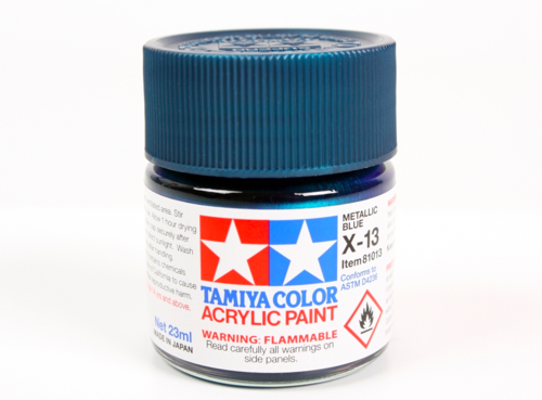 Tamiya 81013 Acryl 23ml X-13 Metallic Blue Gloss