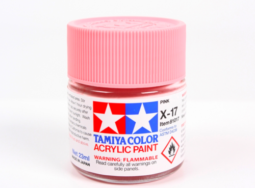 Tamiya 81017 Acryl 23ml X-17 Pink Gloss