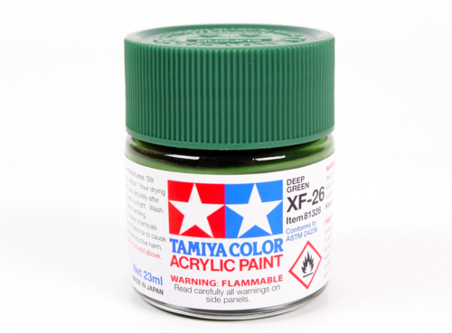 Tamiya 81326 Acryl XF-26 Deep Green Matt
