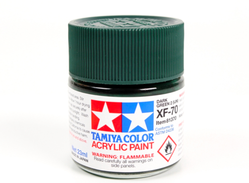 Tamiya 81370 Acryl XF-70 Dark Green 2 (IJN) Matt