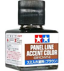 Tamiya 87132 Panel Line Accent Color - Brown