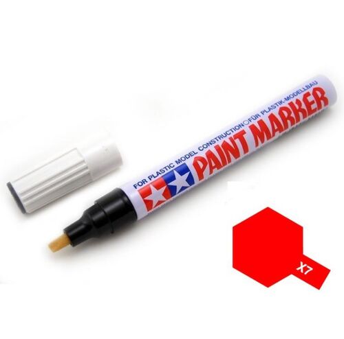 Tamiya 89007 MARKER X-7 Red Paint Gloss