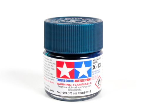 Tamiya x13 X-13 Metallic Blue Gloss