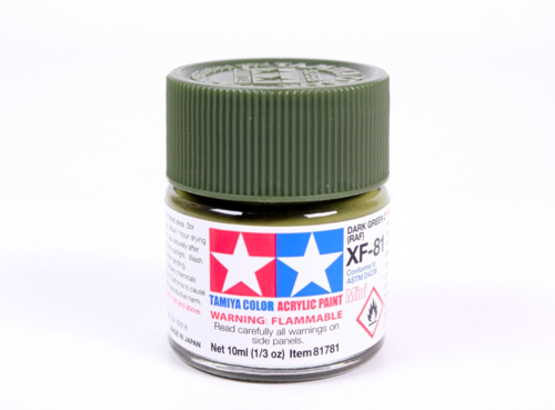 Tamiya xf81 XF-81 Dark Green 2 RAF Matt