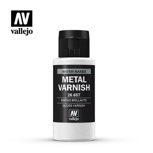 Vallejo 26657 Metal Varnish Gloss