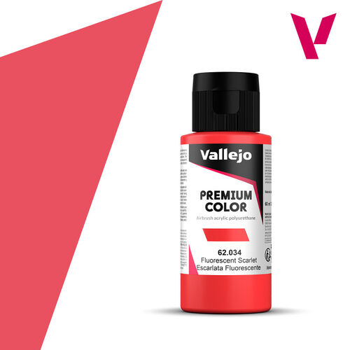 Vallejo 62034 Scarlet Fluorescent