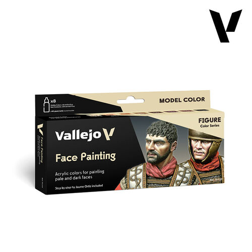 Vallejo 70119 Model Color - Faces Painting Set