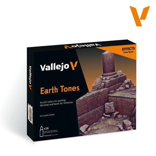 Vallejo 70141 Model Color - Earthtones Set