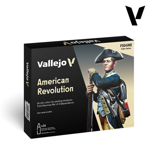 Vallejo 70259 Figure Color Series American Revolution (16pcs)