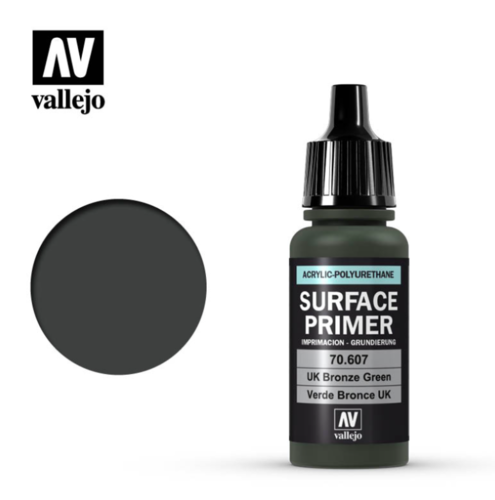 Vallejo 70607 Surface Primer UK Bronze Green