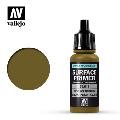 Vallejo 70611 Surface Primer Earth Green early