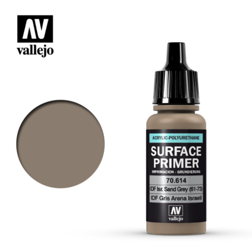 Vallejo 70614 Surface Primer IDF Israeli Sand Grey 61-73 FS30372