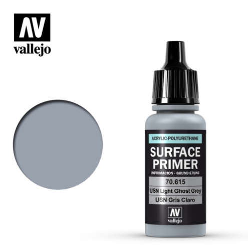 Vallejo 70615 Surface Primer USN Light Ghost Grey FS36375