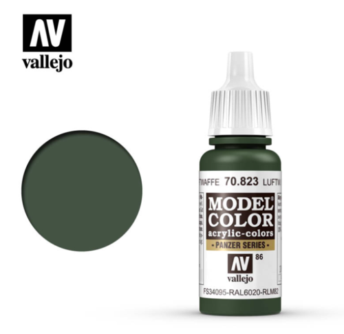 Vallejo 70823 Luftwaffe Camo Green MC086 Matt