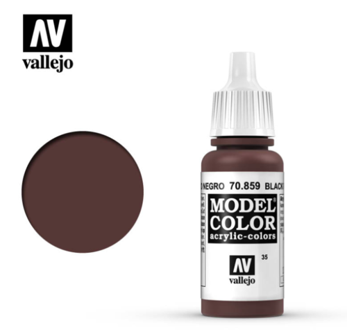 Vallejo 70859 Black Red (Cadmium brown) MC035 Matt