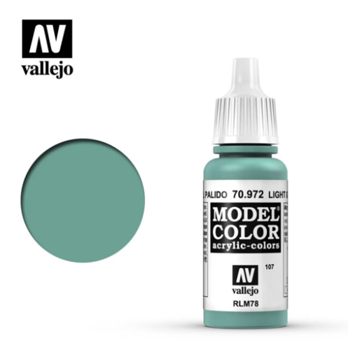 Vallejo 70972 Light Green Blue MC107 Matt