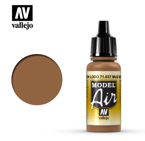 Vallejo 71037 Mud Brown Matt
