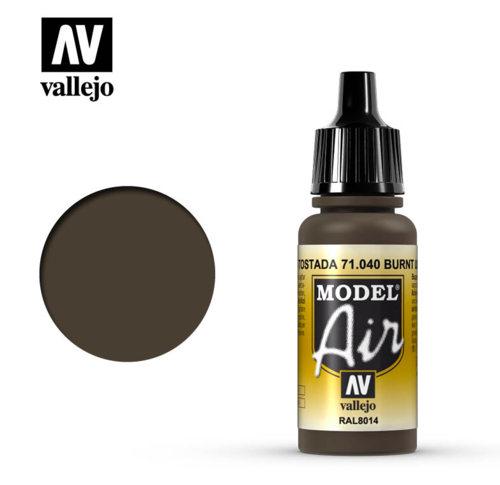 Vallejo 71040 Burnt Umber Matt