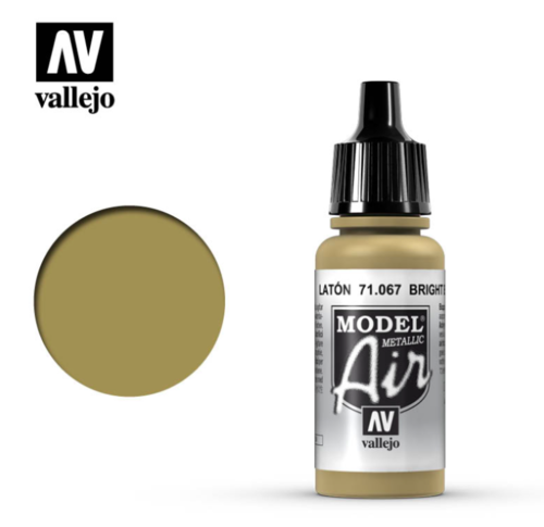 Vallejo 71067 Bright Brass (Metallic)