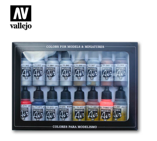 Vallejo 71181 Model Air - Metallic Effects Set