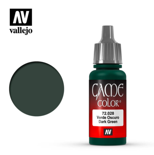 Vallejo 72028 Dark Green Matt