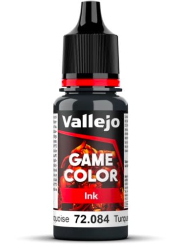Vallejo 72084 Ink Dark Turquoise