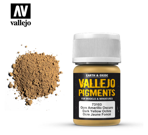 Vallejo 73103 Dark Yellow Ochre