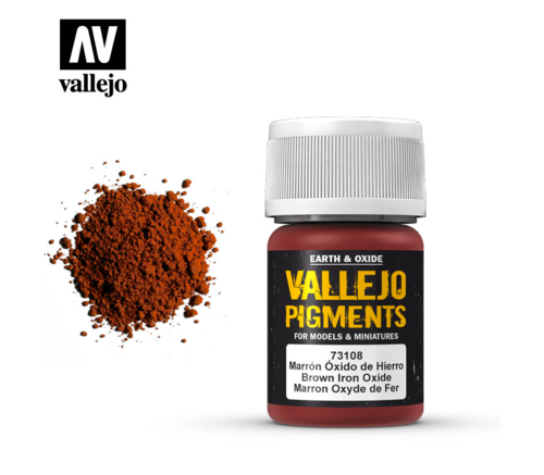 Vallejo 73108 Brown Iron Oxide