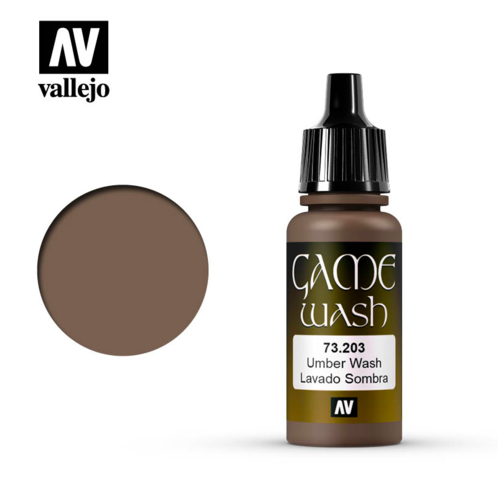 Vallejo 73203 Umber Shade Wash