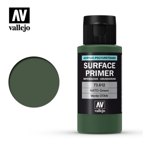 Vallejo 73612 Surface Primer NATO Green FS34094