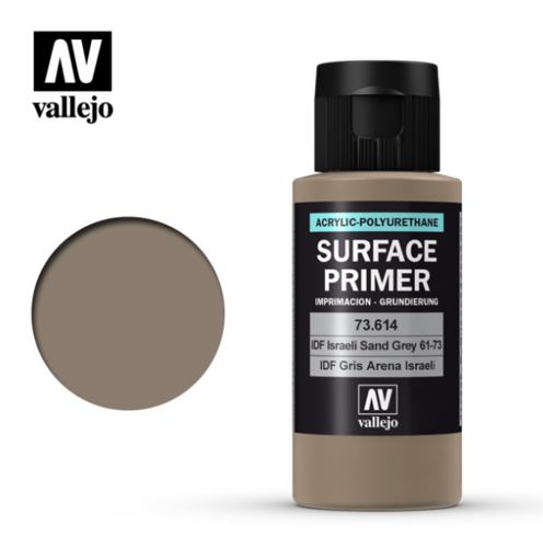 Vallejo 73614 Surface Primer IDF Israeli Sand Grey 61-73 FS30372
