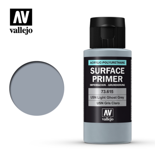Vallejo 73615 Surface Primer USN Light Ghost Grey FS36375