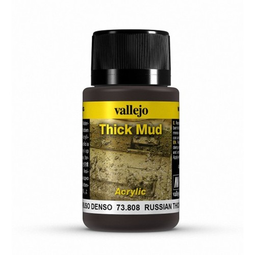 Vallejo 73808 Thick Mud - Russian Mud
