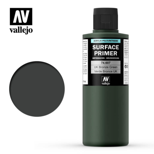 Vallejo 74607 Surface Primer UK Bronce Green