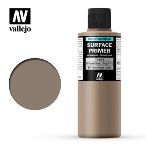 Vallejo 74614 Surface Primer IDF Israeli Sand Grey 61-73 FS30372